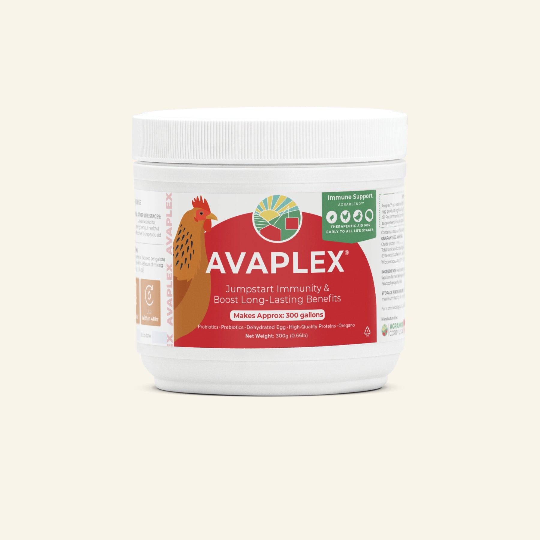 Avaplex®: Immune-Boosting Probiotic Powder for Chicken Drinking Water ...